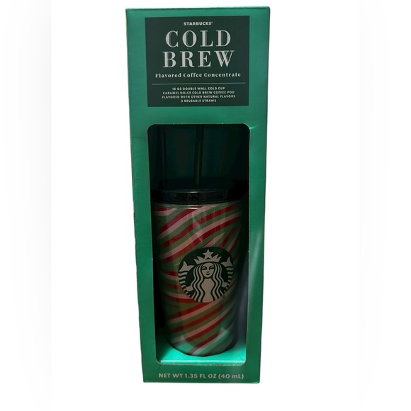 Starbucks | Kitchen | Starbucks Cold Brew Cup Gift Pack Box Nwt | Poshmark